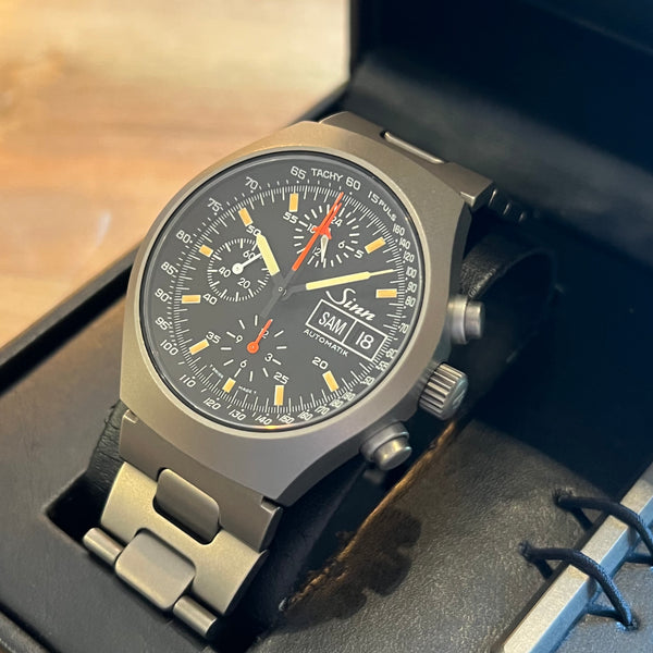Sinn Chronograph Vintage Automatic Titanium 157
