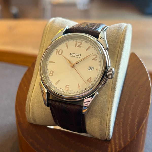 Epos Passion Date Automatic Silver Dial 3372