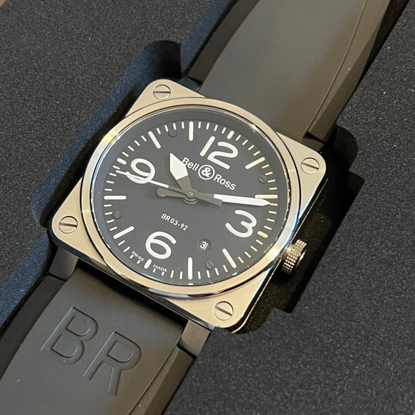 Bell & Ross Automatic Date 08-2016 Full Set BR03-92-S