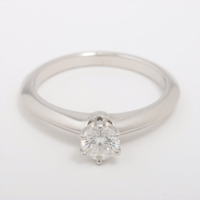 Tiffany Solitaire diamond rings Pt950 0,29 ct