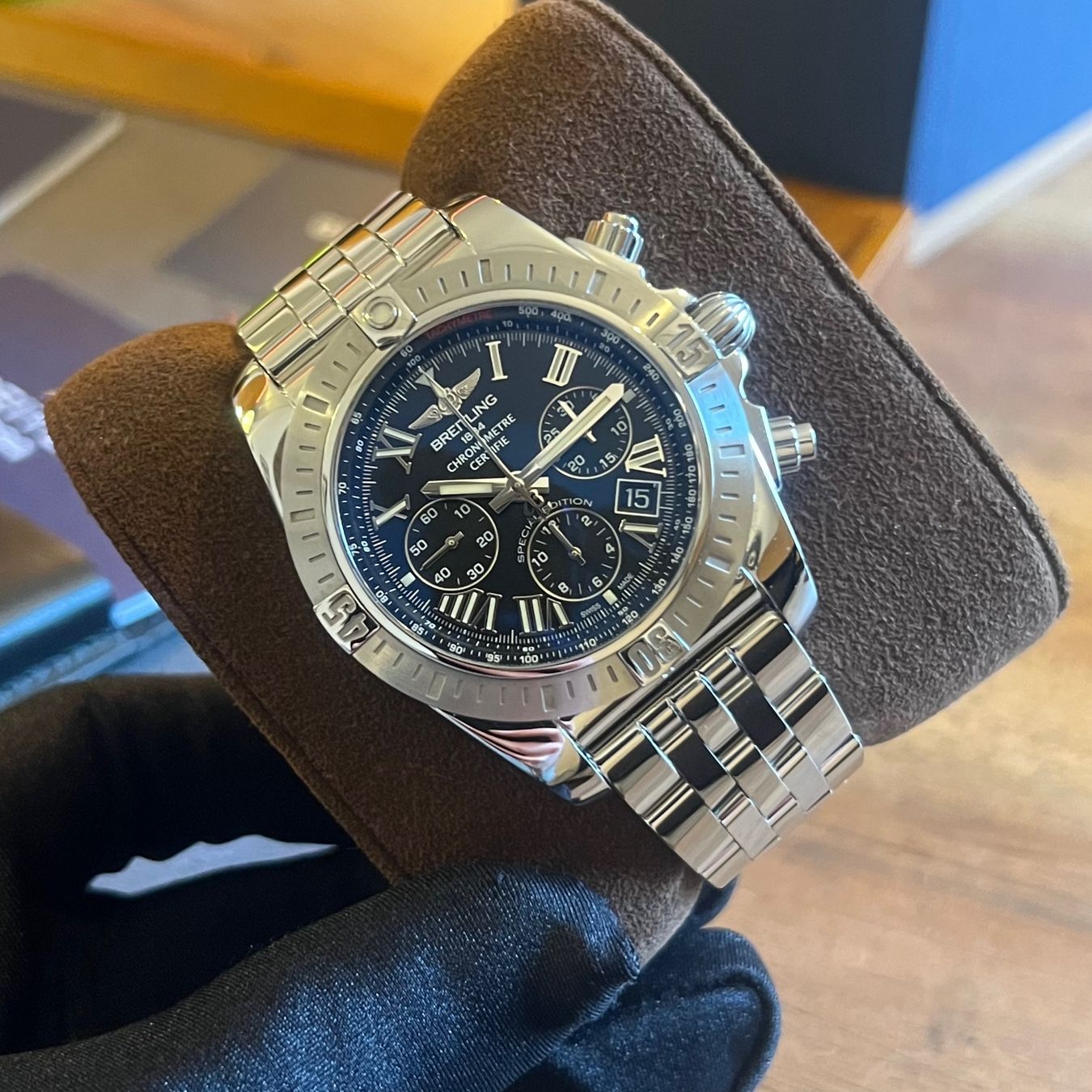 Breitling Chronomat 44 Automatic Full Set Ref AB0115