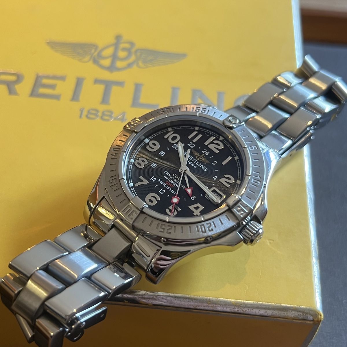 Breitling Colt GMT Automatic Full Set A32350