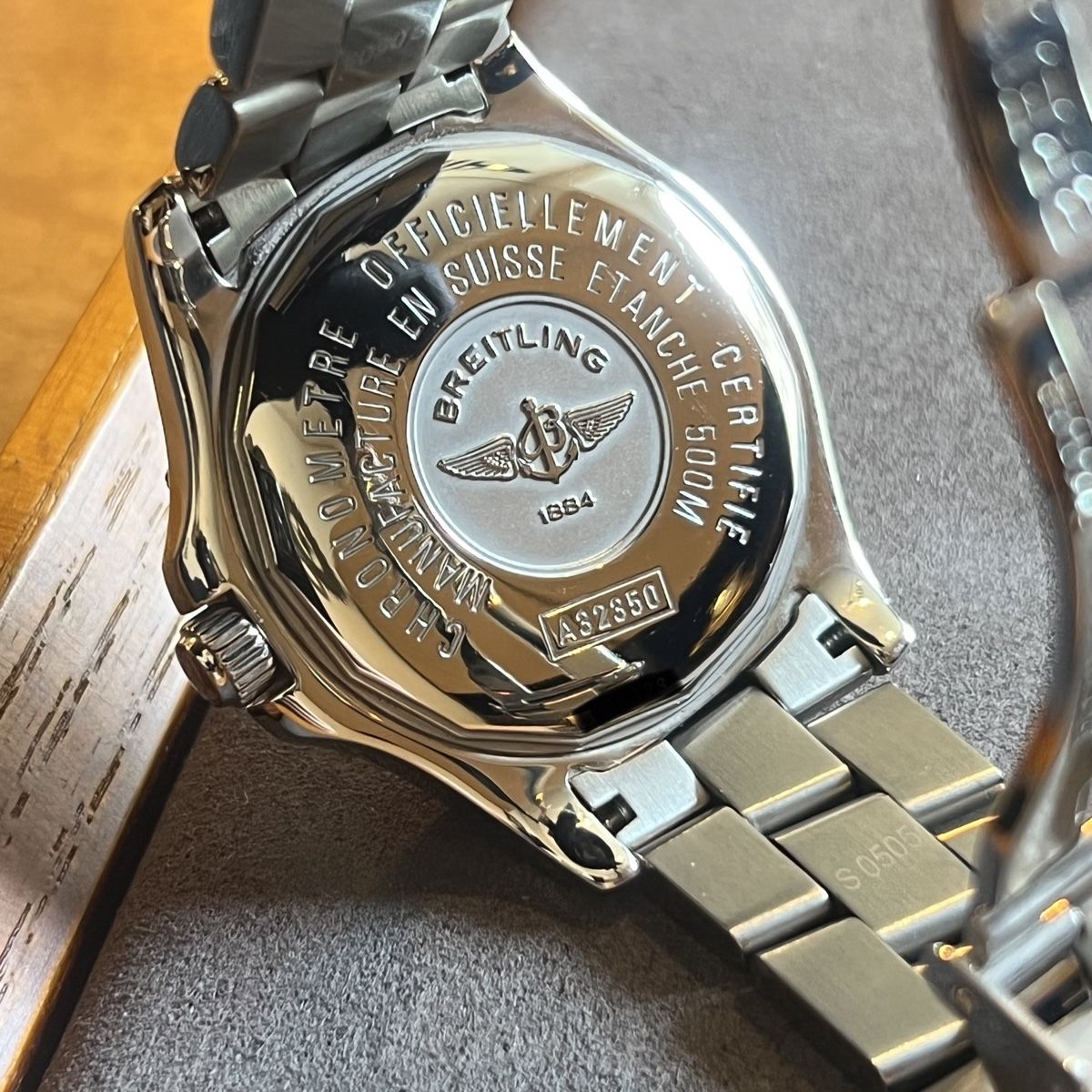 Breitling Colt GMT Automatic Full Set A32350