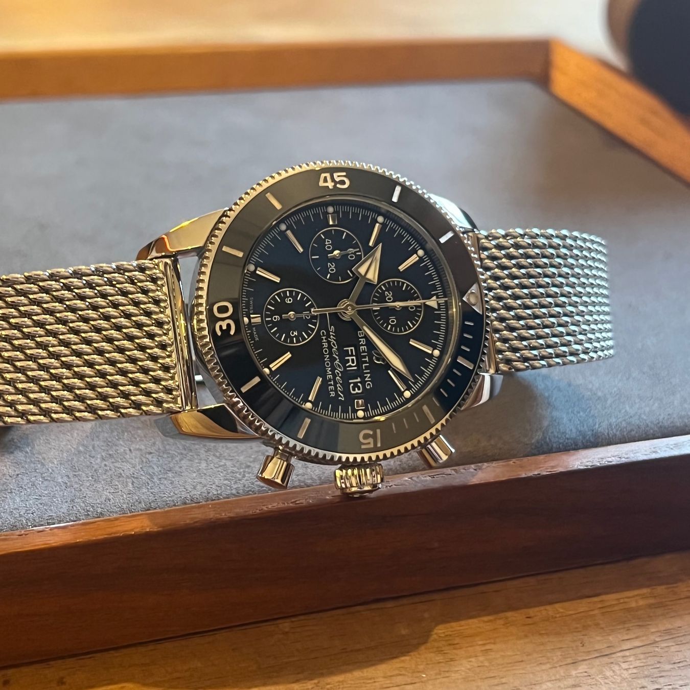 Breitling Superocean Heritage Chrono 44 Full Set A13313