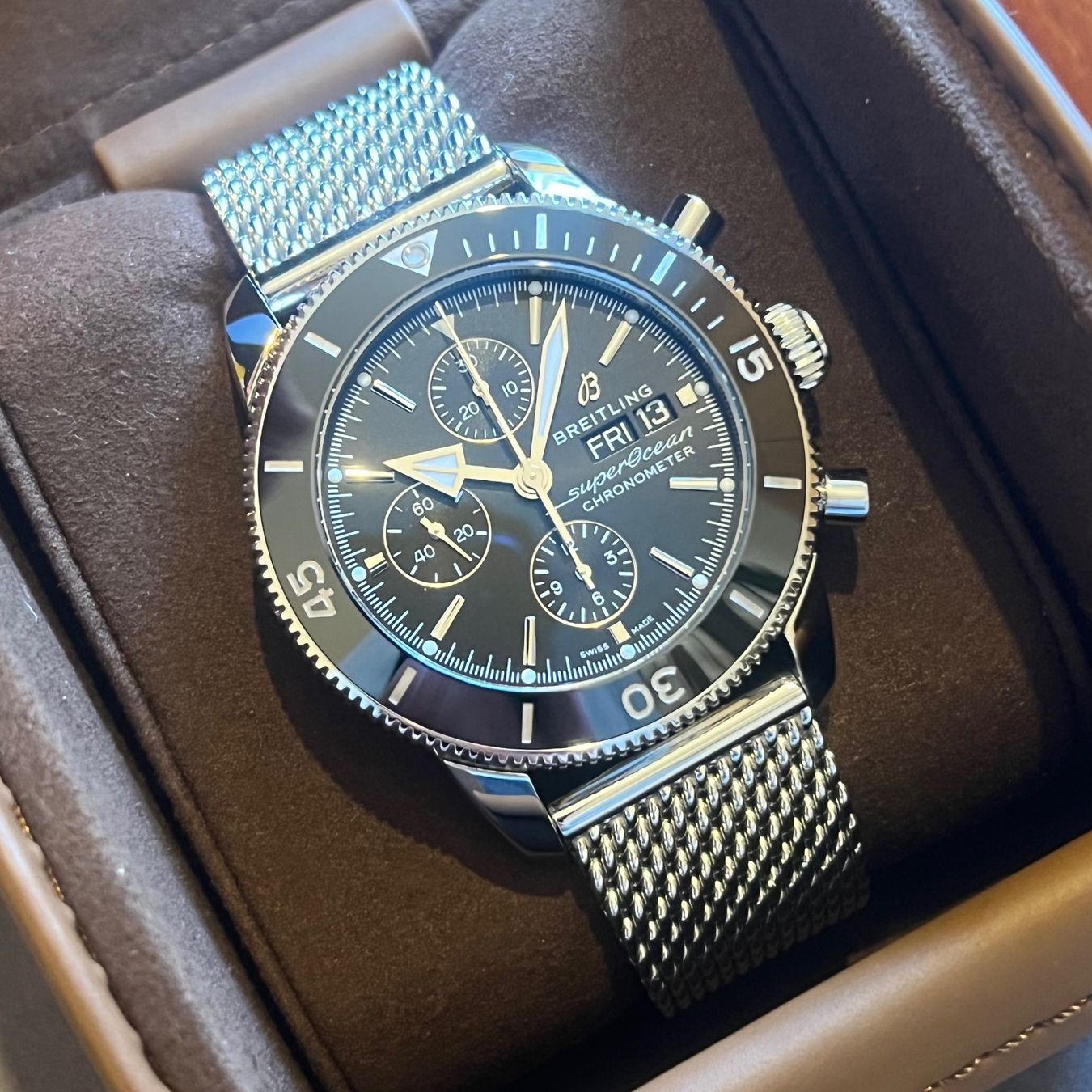 Breitling Superocean Heritage Chrono 44 Full Set A13313