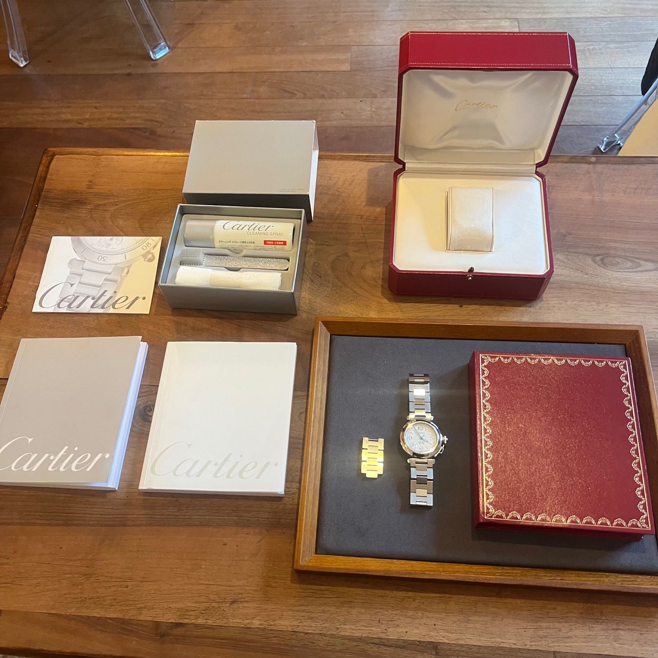 Cartier Pasha C 35 mm 12/2000 Full Set W31044M7