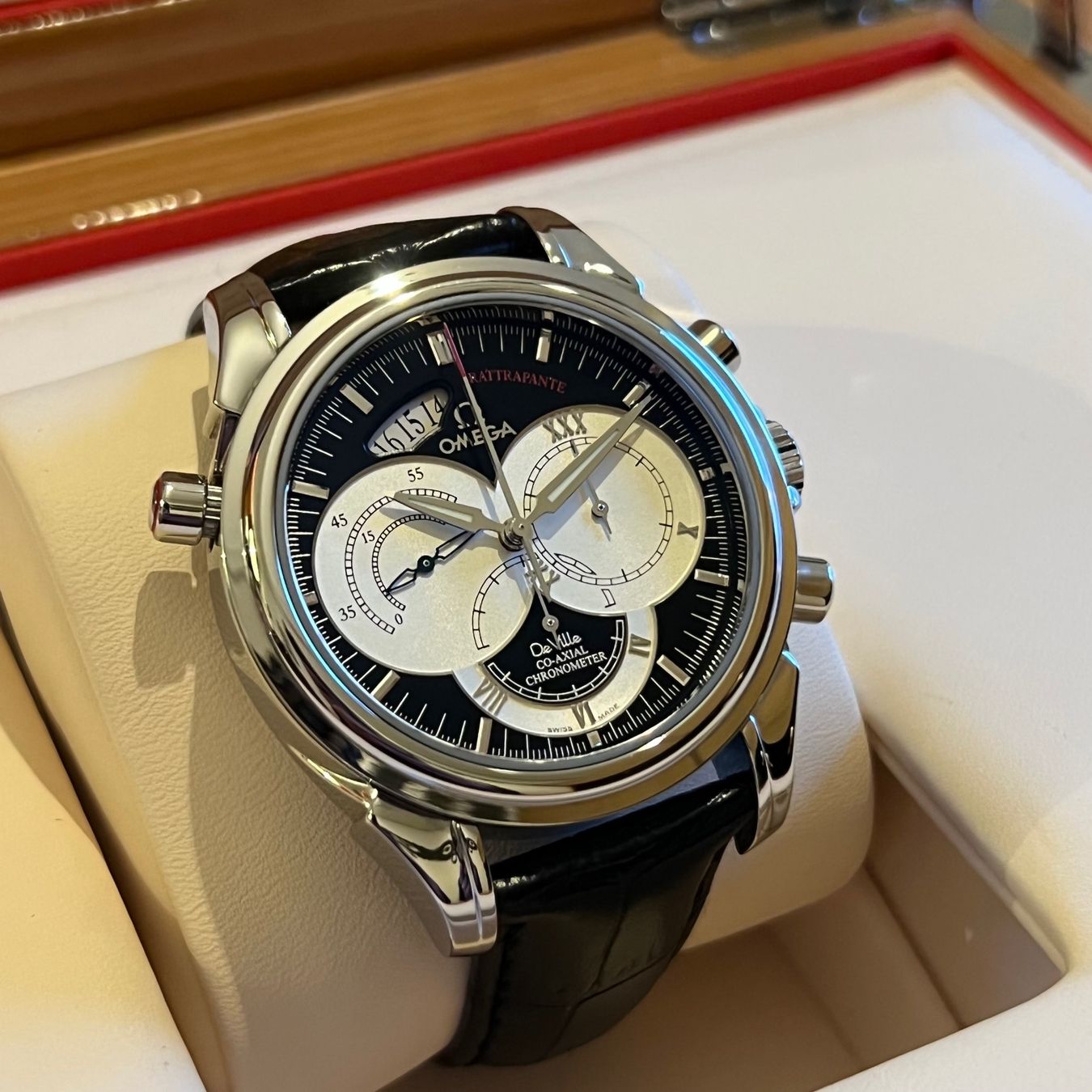 Omega De Ville Chronoscope Rattrapante Full Set 4847.50.31