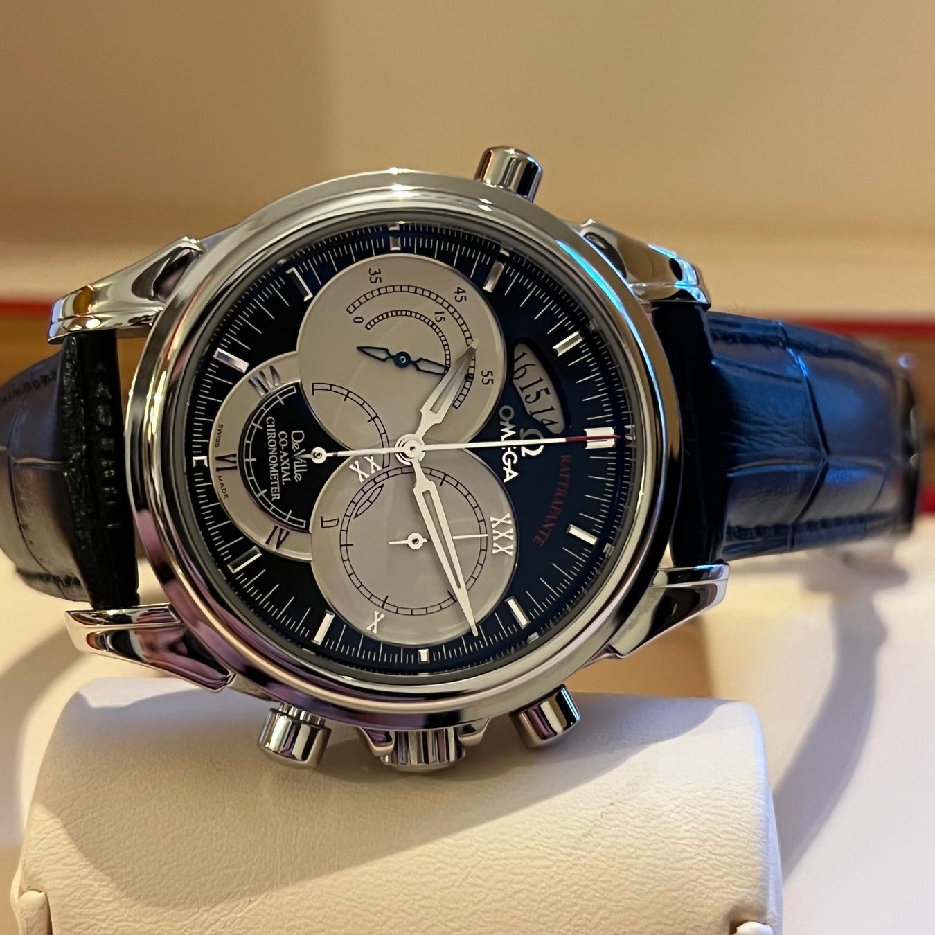 Omega De Ville Chronoscope Rattrapante Full Set 4847.50.31