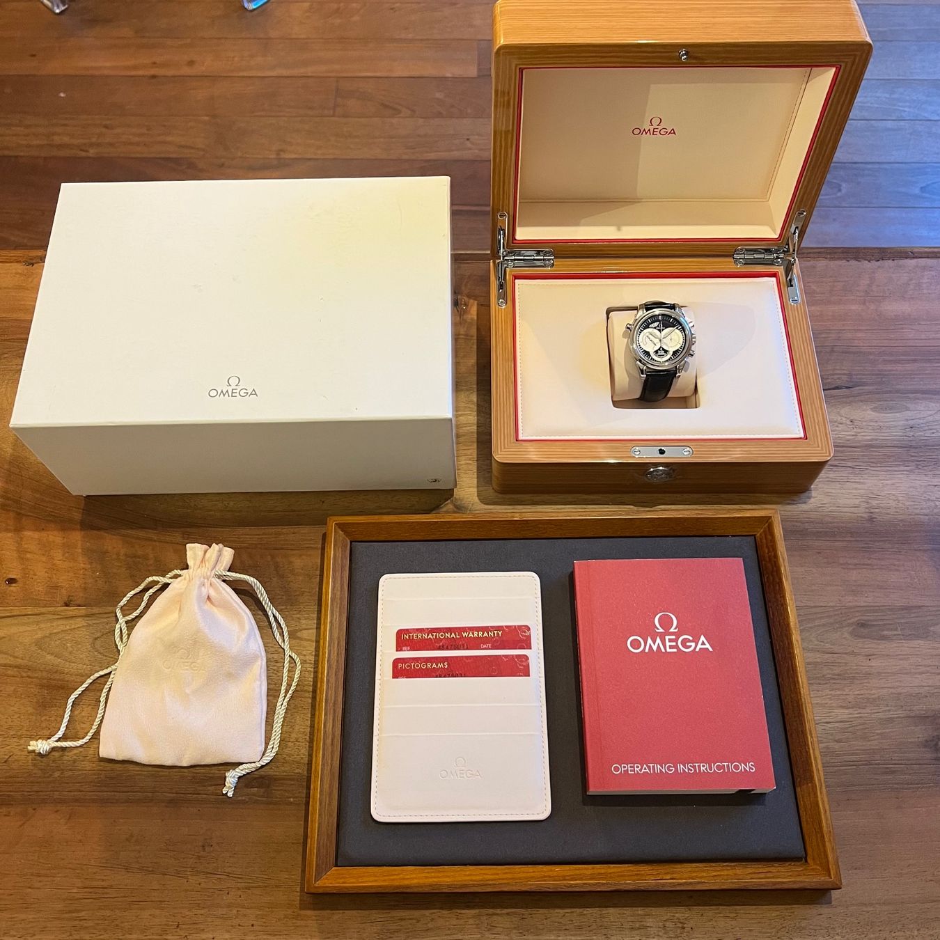 Omega De Ville Chronoscope Rattrapante Full Set 4847.50.31