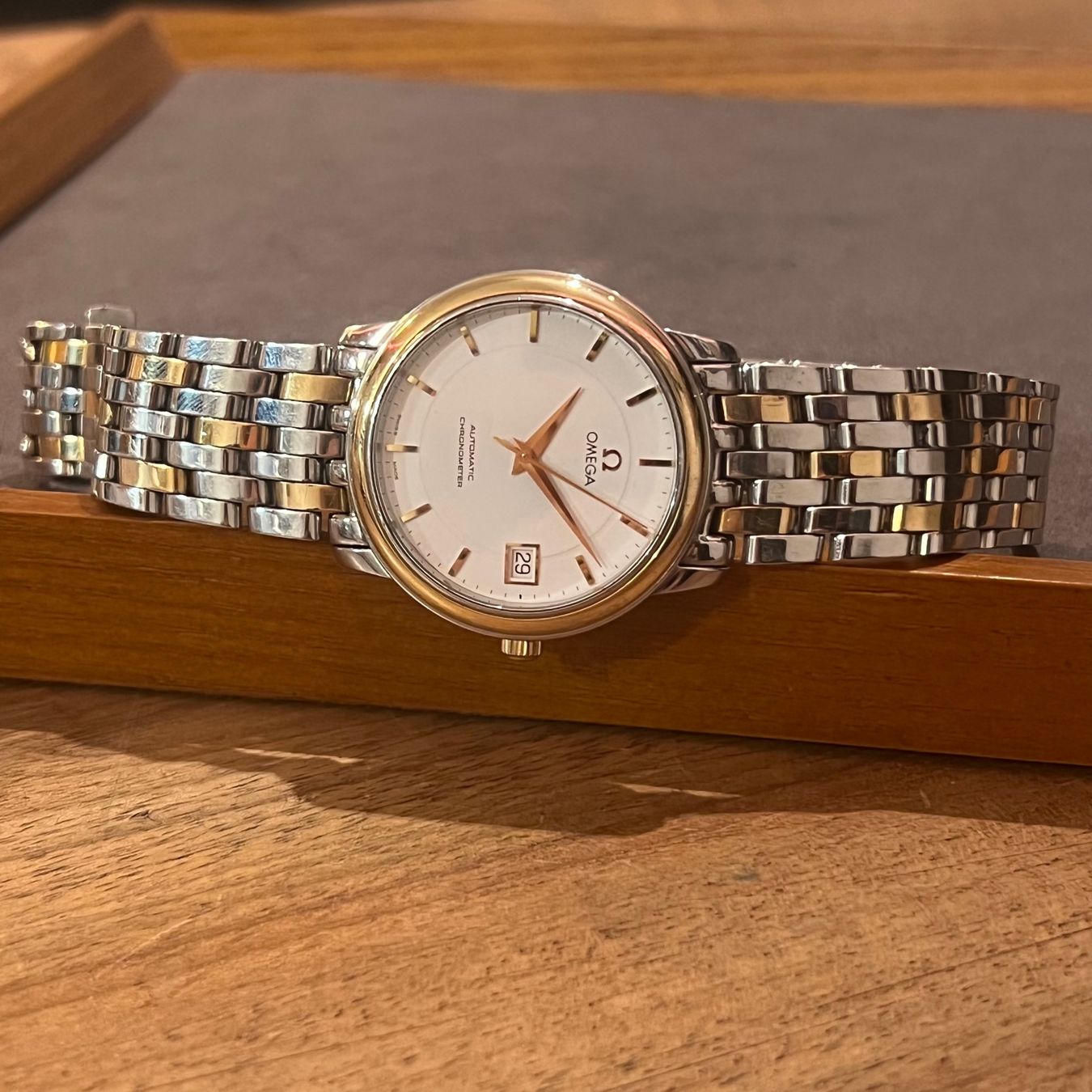 Omega De Ville Prestige 4310.31.00 Steel & Yellow Gold