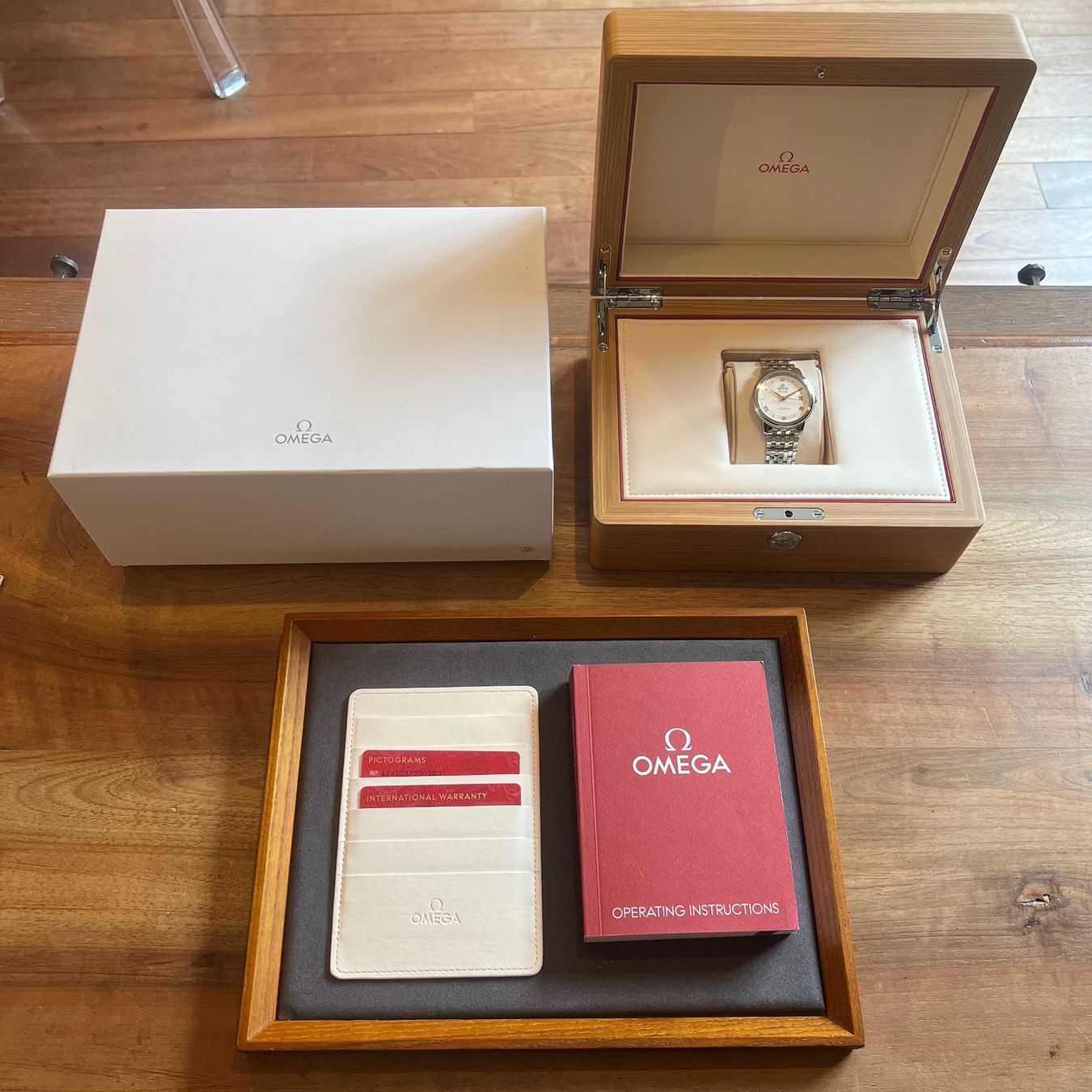 Omega De Ville Prestige Full Set 424.10.37.20.02.002