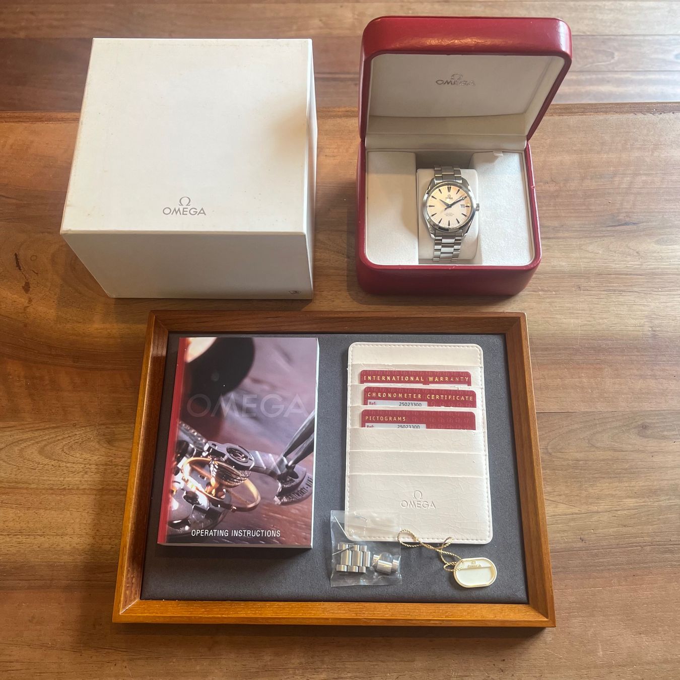Omega Seamaster Aqua Terra Chronometer Full Set 2502.33.00