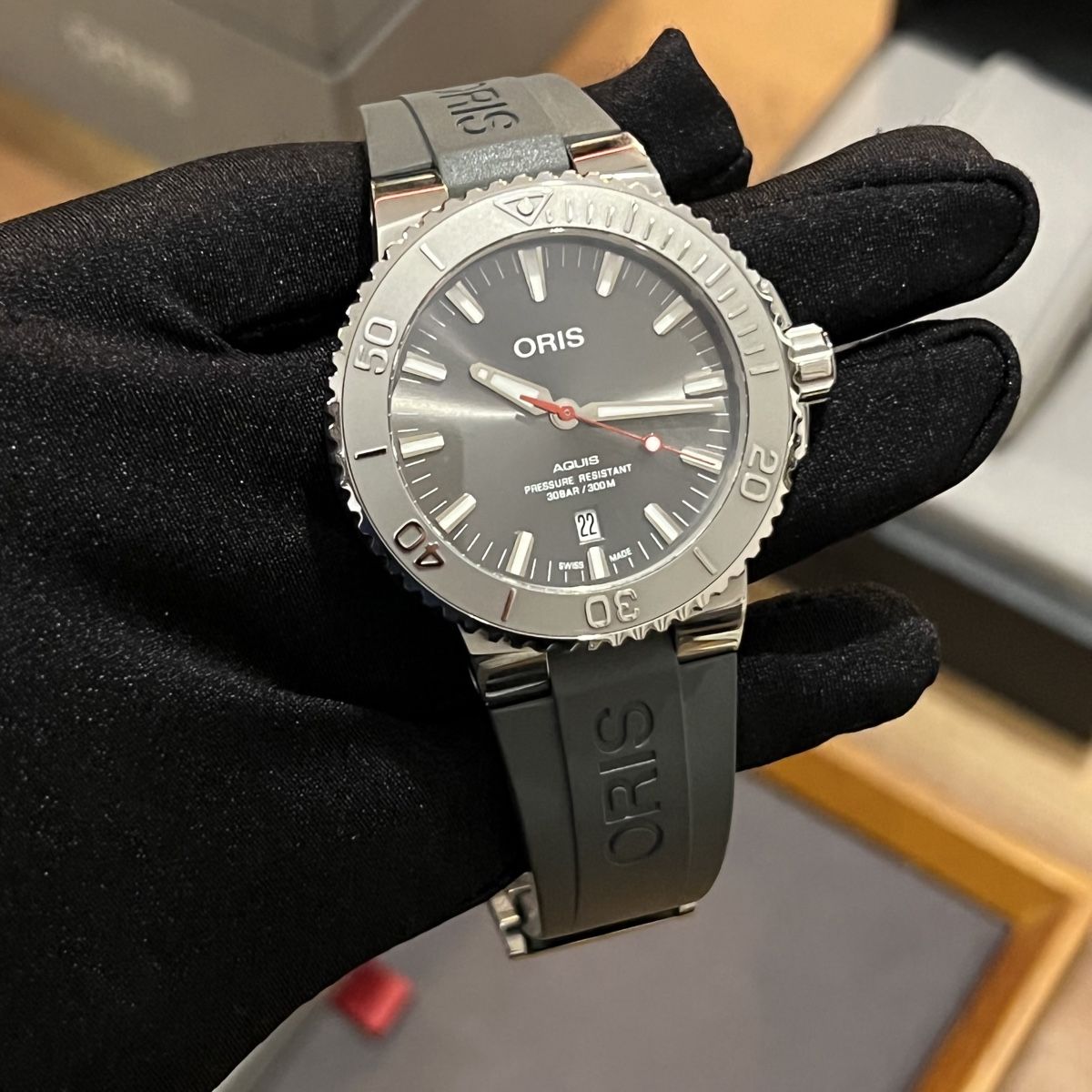 Oris Aquis Date 2021 Full Set 01 733 7730 4153