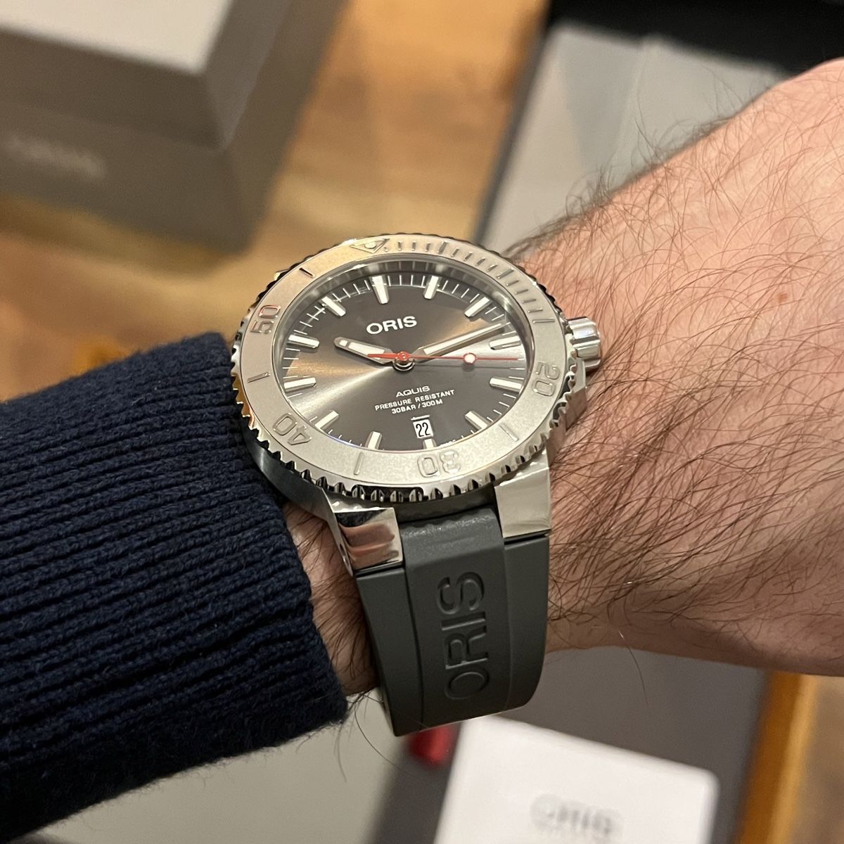 Oris Aquis Date 2021 Full Set 01 733 7730 4153