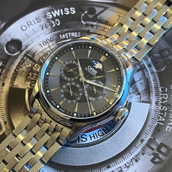 Oris Artelier Moonphase GMT Full Set 7592