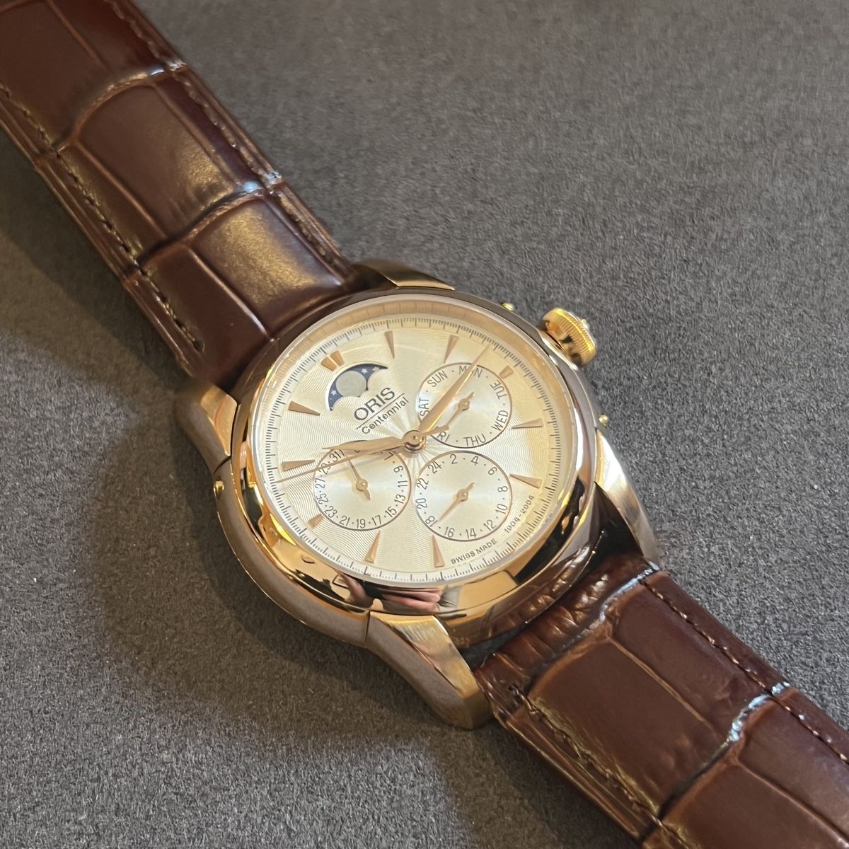 Oris Centennial Pink Gold 18kt Full Set Limited Edition
