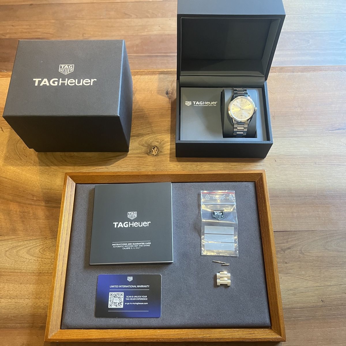 Tag Heuer Carrera Cal 5 Full Set 032023 WBN2111.BA0639