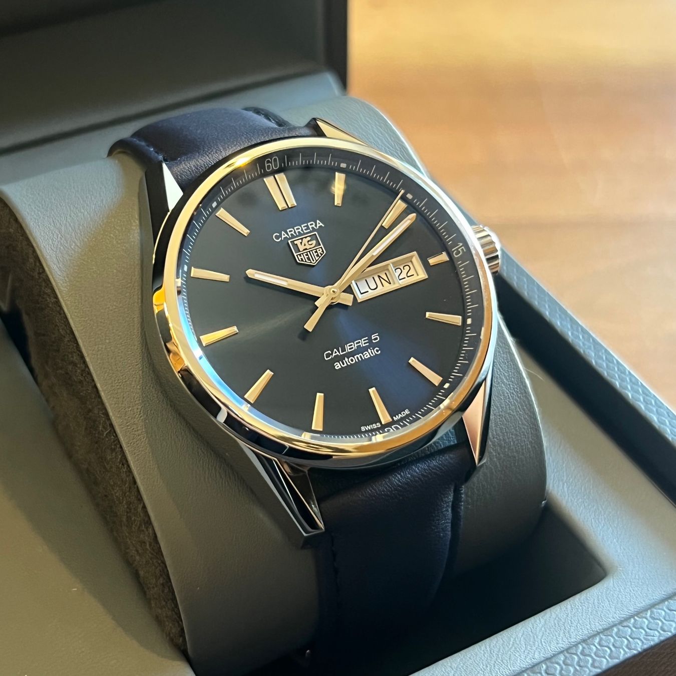 Tag Heuer Carrera Calibre 5 Day-Date Full Set WAR201E.FC6292