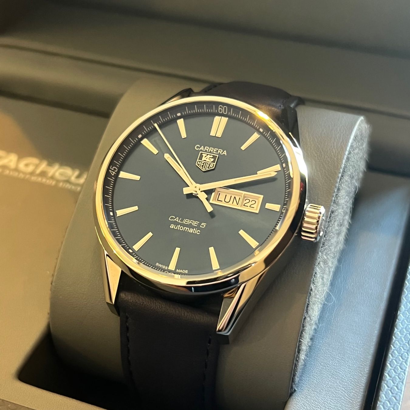 Tag Heuer Carrera Calibre 5 Day-Date Full Set WAR201E.FC6292